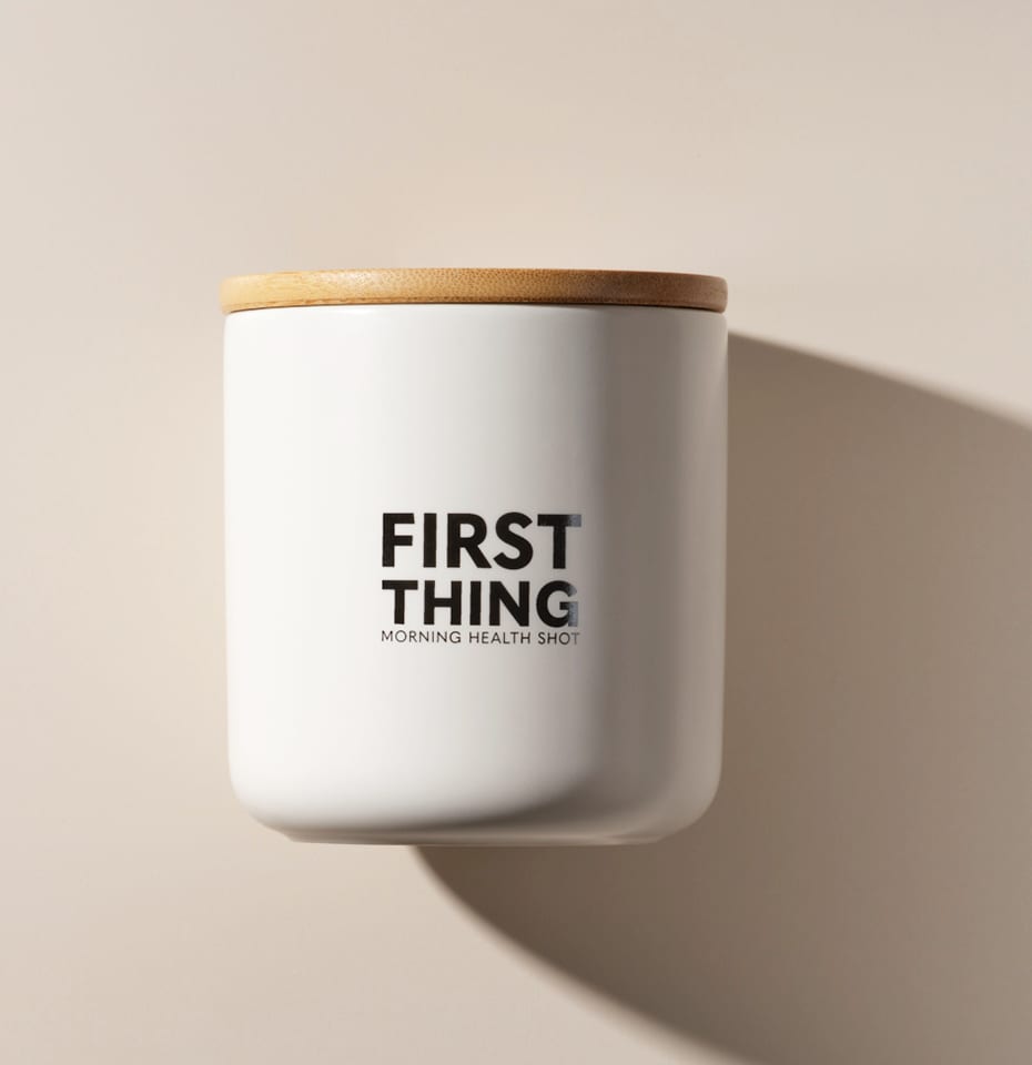 First Thing Ceramic Container | Team BODi