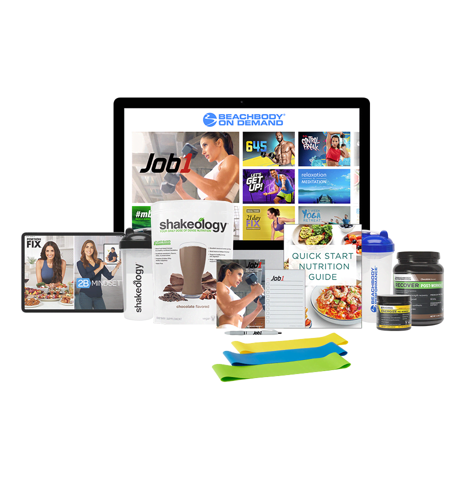Job 1 Shakeology Deluxe Total Solution Pack Team Beachbody US